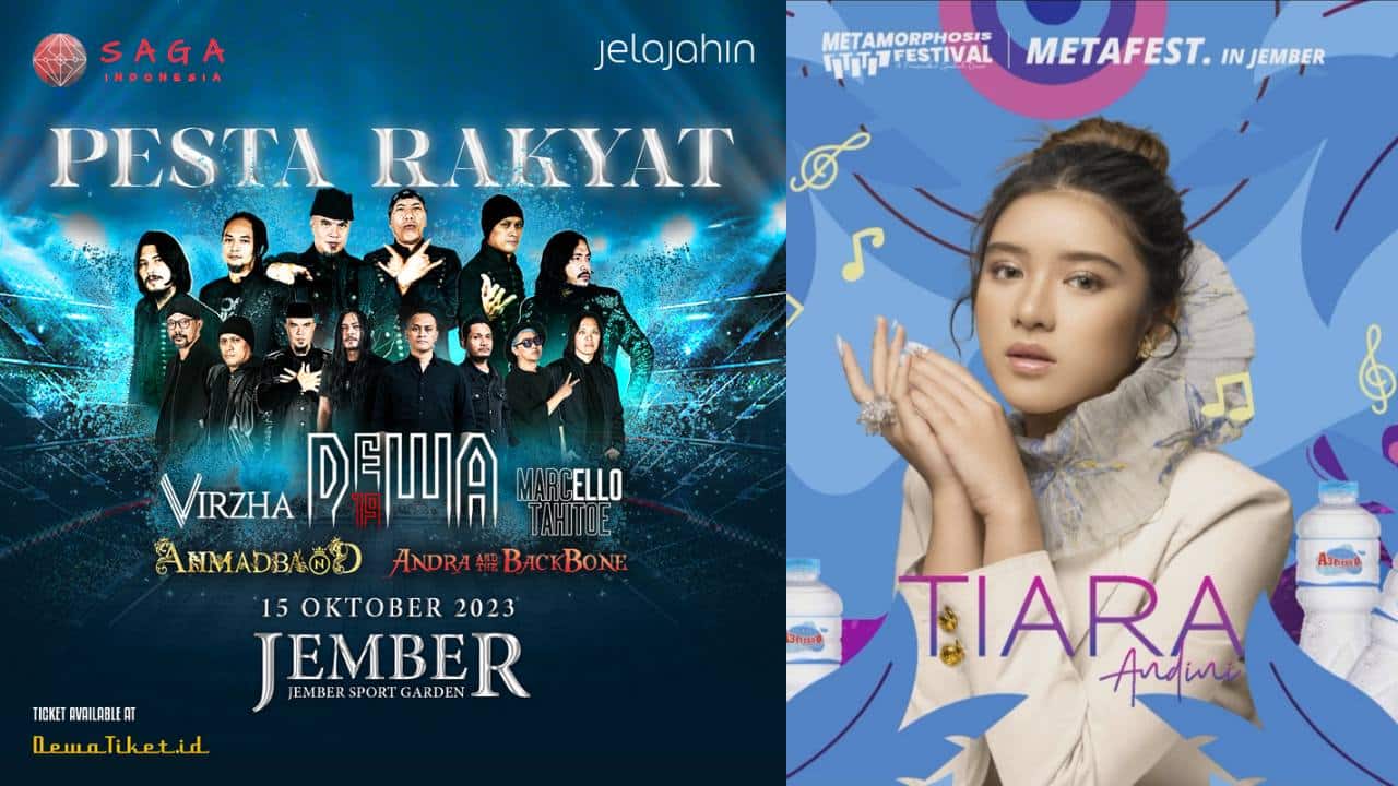 Jadwal Konser di Jember Terbaru 2023: Diupdate Setiap Bulan! - Dewatiket