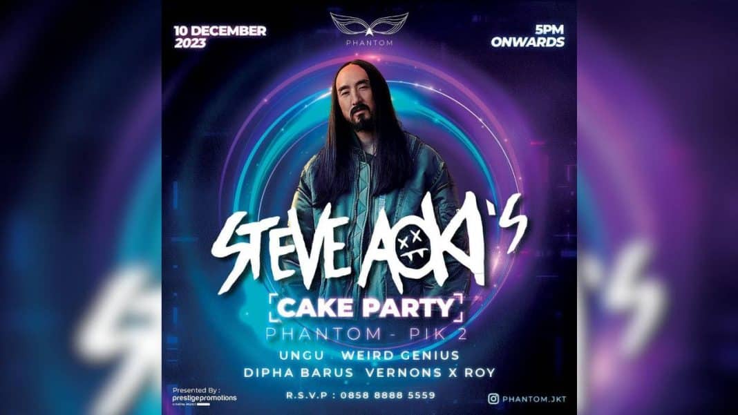 Konser Steve Aoki di PIK 2 2023: Harga Tiket dan Jadwalnya - Dewatiket