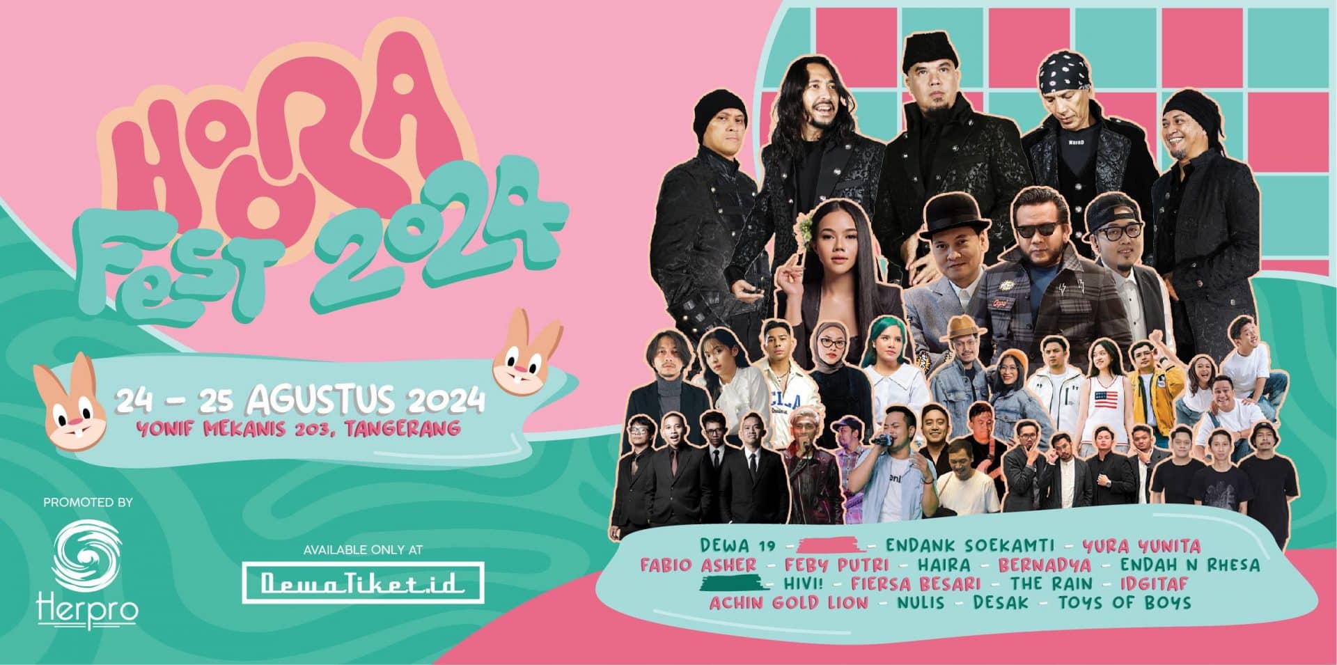 Hoora Fest 2024: Line Up, Harga Tiket, dan Lokasinya! - Dewatiket