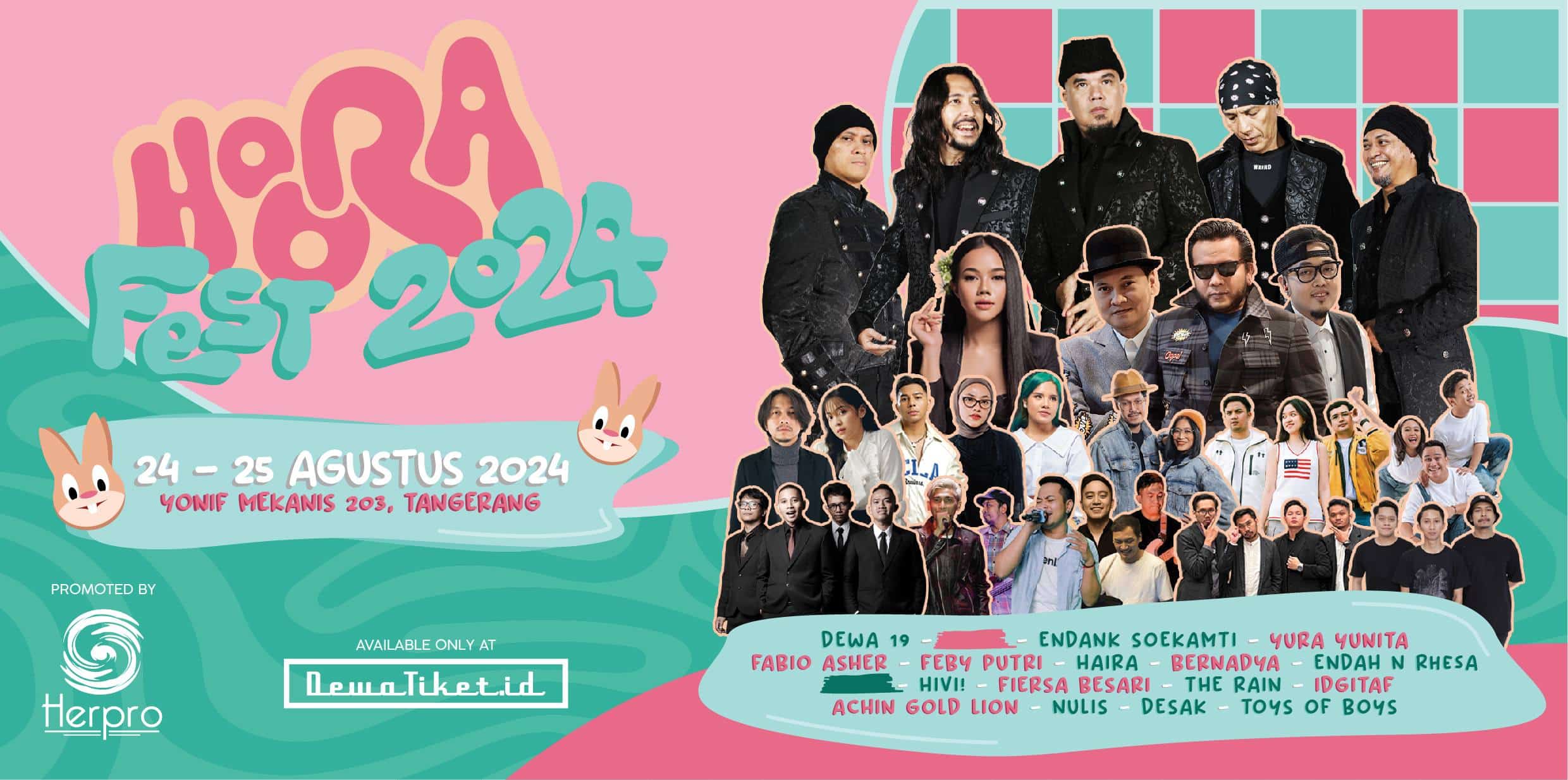 Hoora Fest 2024: Line Up, Harga Tiket, dan Lokasinya! - Dewatiket