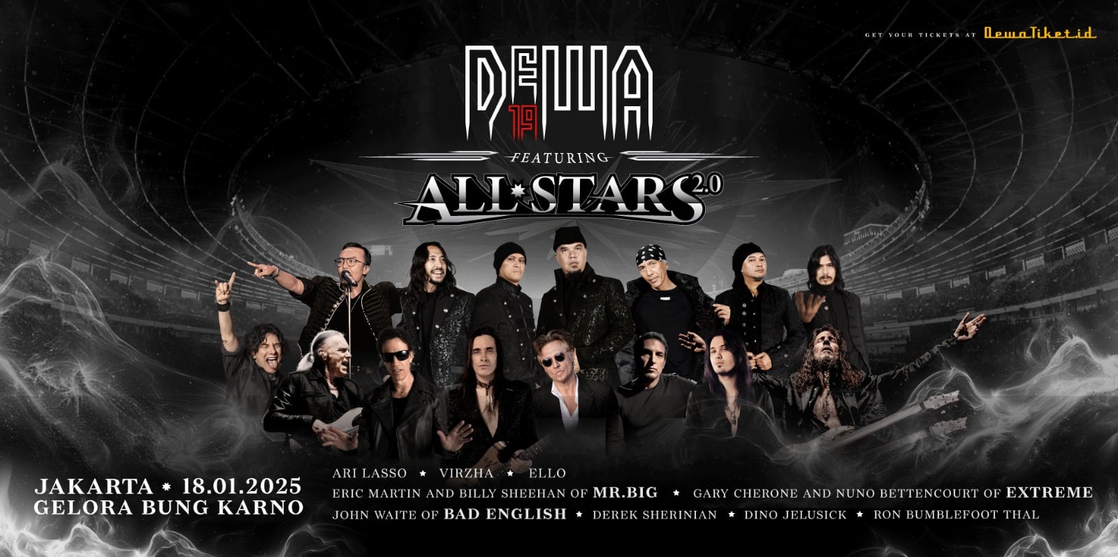 Konser Dewa 19 di Jakarta: Bakal Manggung di GBK! - Dewatiket