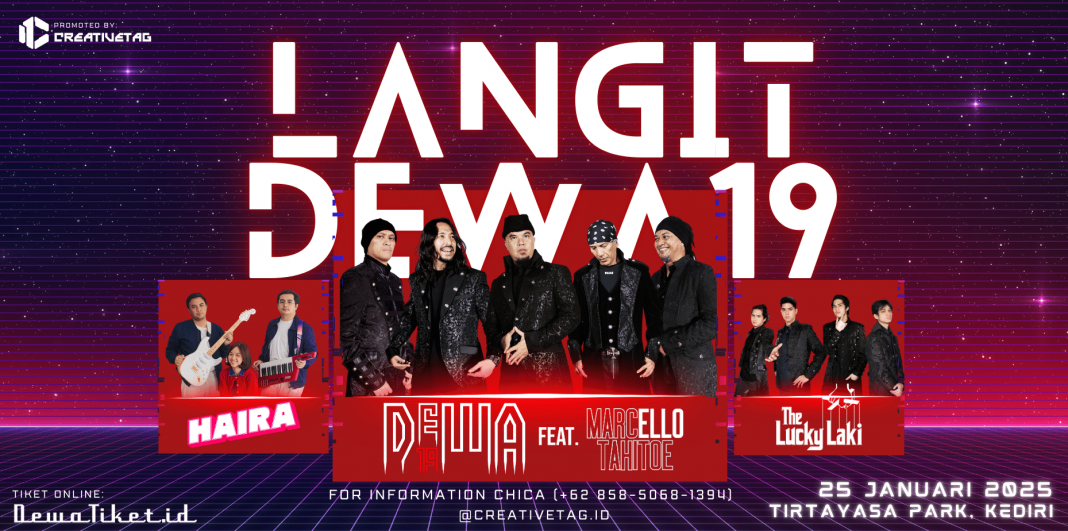 Langit Dewa 19: Harga Tiket dan Line Up Lengkapnya! - Dewatiket