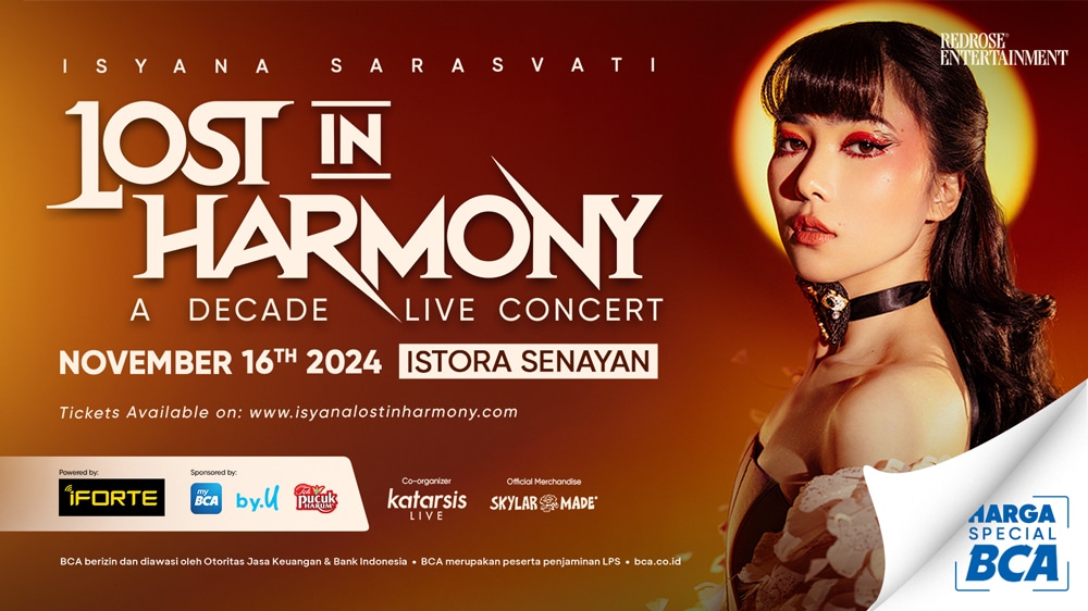 Konser Lost In Harmony Isyana Sarasvati: Harga Tiket dan Jadwalnya! - Dewatiket