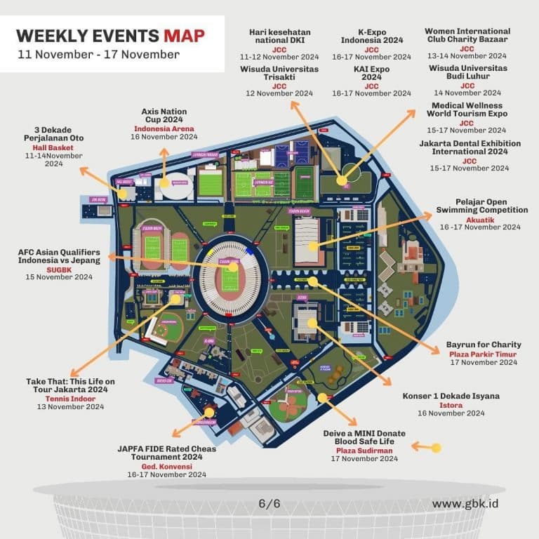 Jadwal GBK Hari Ini: November Ada Konser! [Update] - Dewatiket